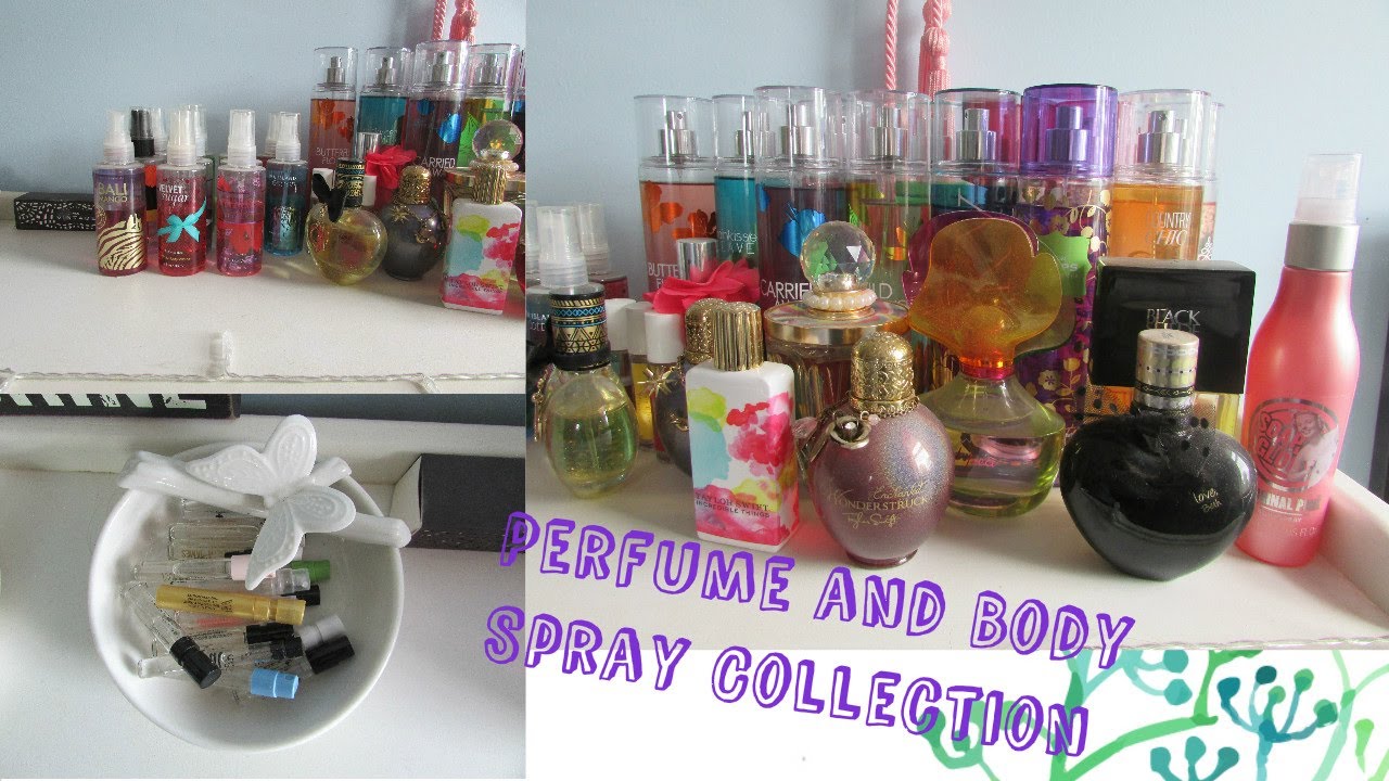 Perfume and Body Spray Collection 2017 - YouTube