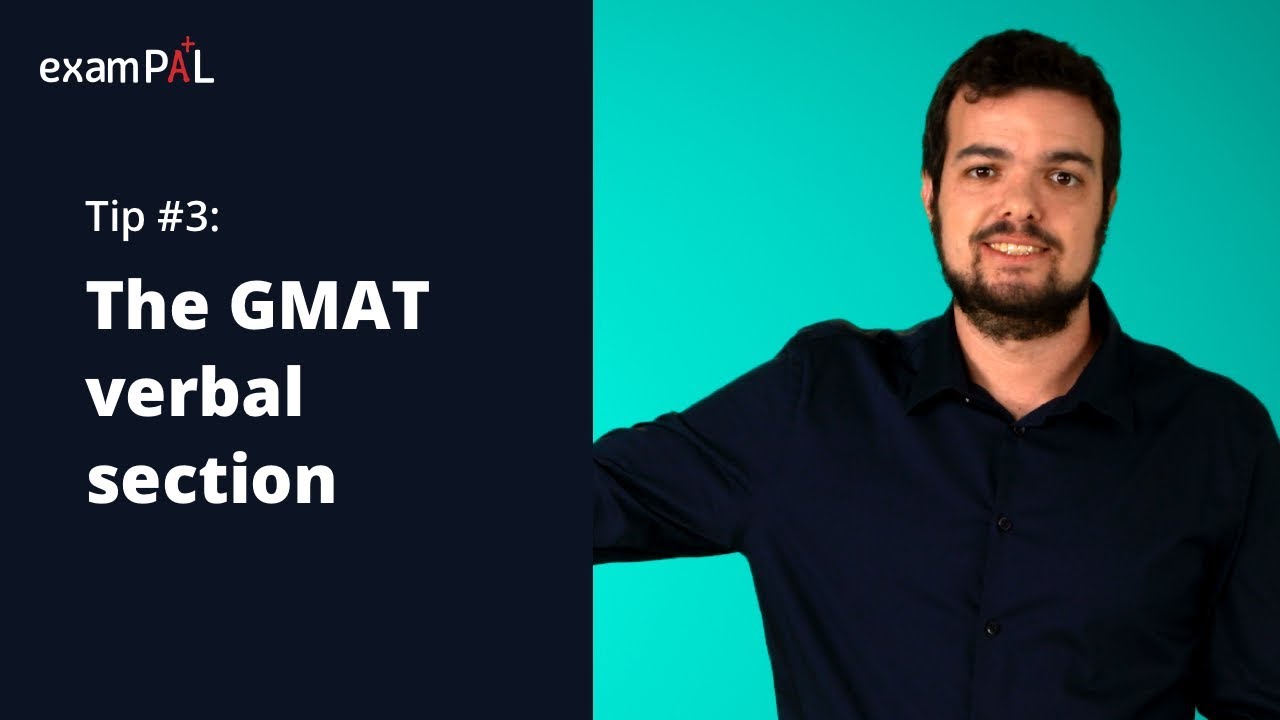 GMAT tip #3: Time management in the GMAT verbal section - YouTube