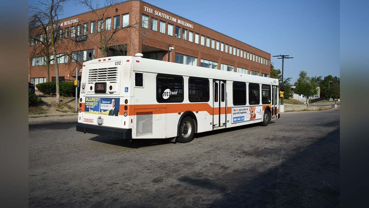 MiWay | MiLocal | 2003 New Flyer D40LF 0312 | 36 Colonial Loop (Loop ...