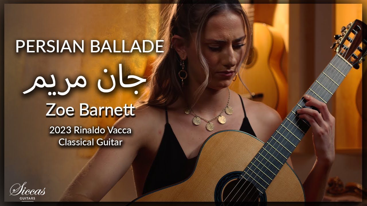 Zoe Barnett plays Persian Ballad "Jane Maryam" on a 2023 Rinaldo Vacca ...