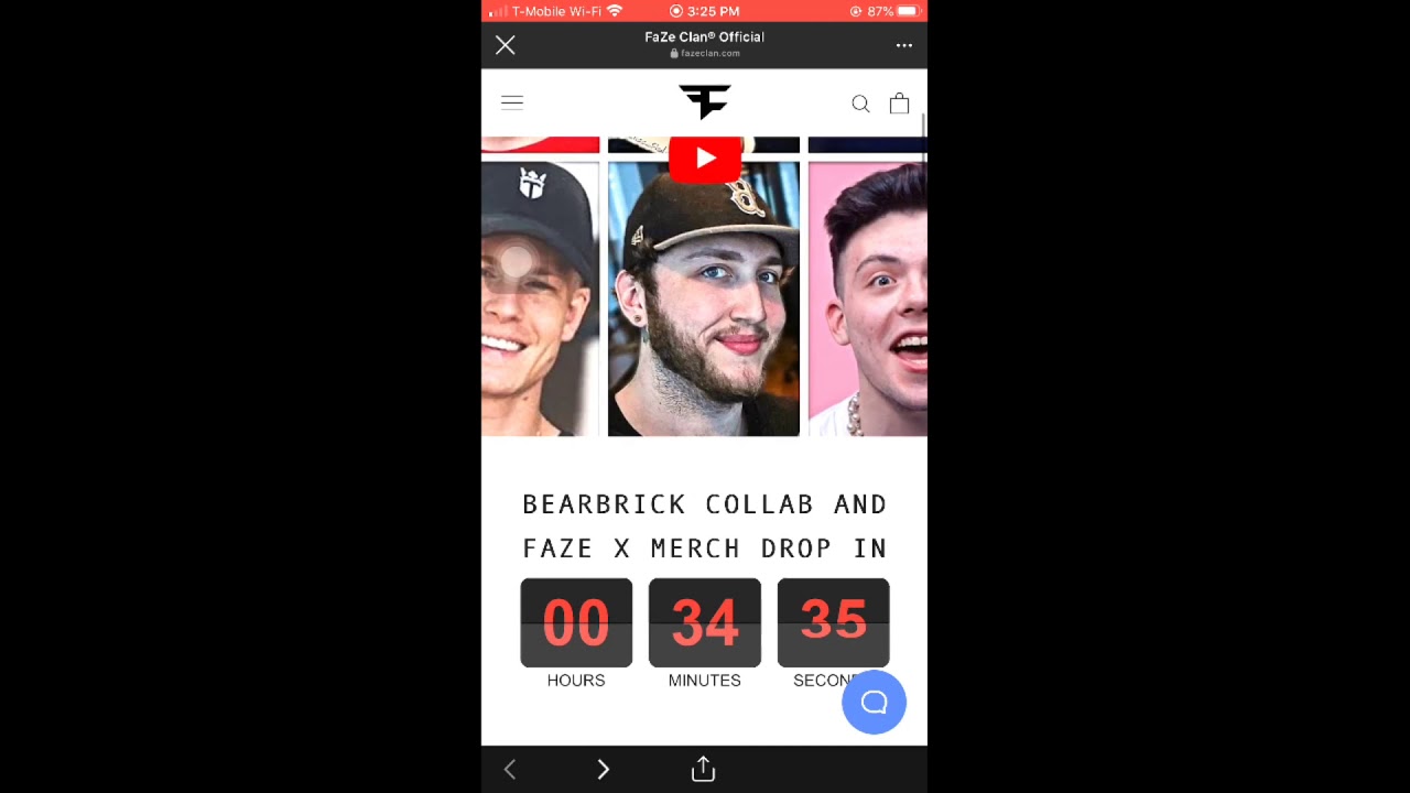 Faze x Bearbrick collab drops in 30 minutes | double/triple the resell🔥 ...