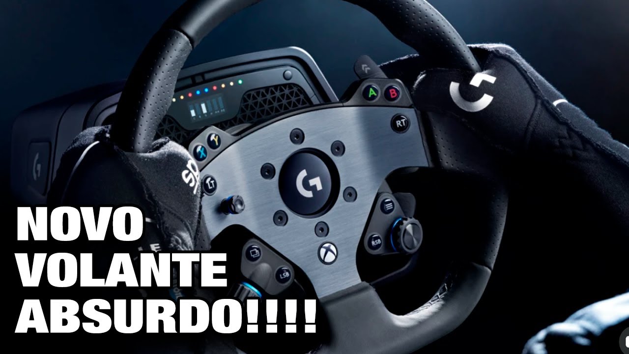 NOVO LOGITECH G PRO - Detalhes e Preço do volante profissional que vai ...