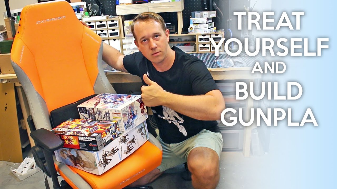 Finally a Proper Chair for Building Gunpla! - DXRacer 'Drifting' Gaming ...
