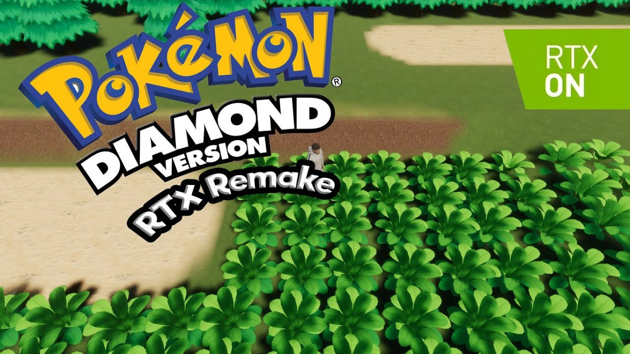 Pokemon Diamond and Pearl RTX Remake - YouTube