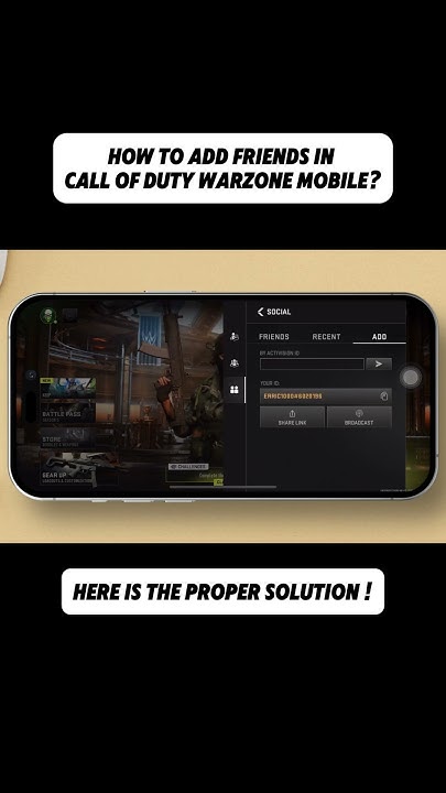 How to Add Friends in Call of Duty Warzone Mobile | Play with Friends ...
