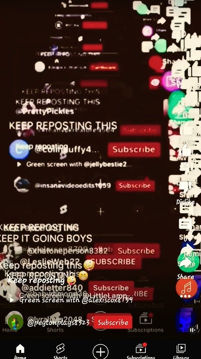 keep reposting! not forcing btw :} - YouTube