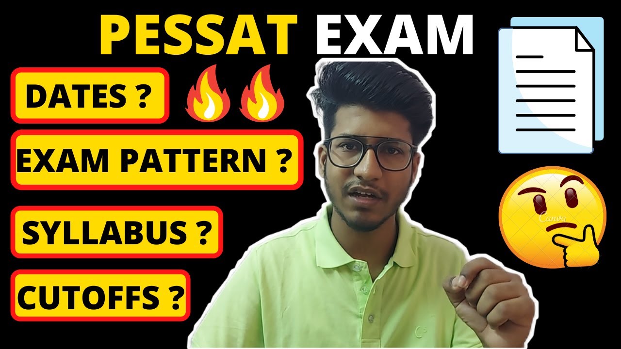 PES UNIVERSITY | PESSAT 2021 UPDATES | DATES | EXAM PATTERN | SYLLABUS ...