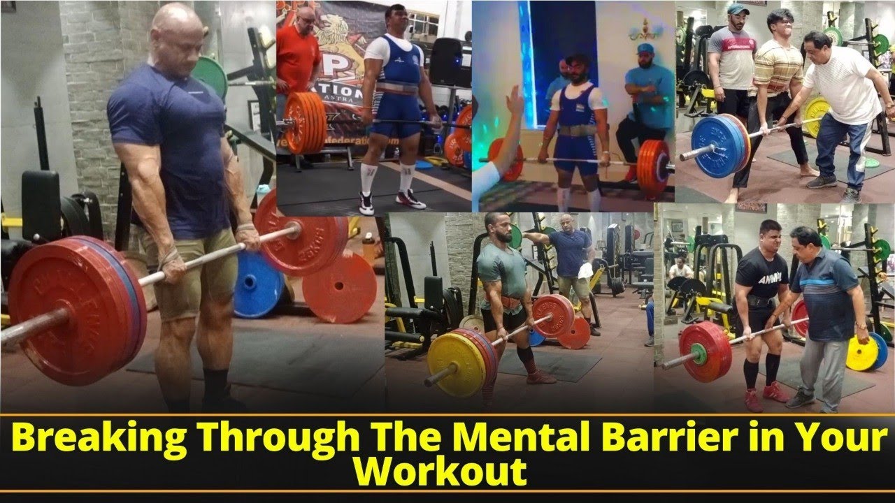 Breaking Through The Mental Barrier in Your Workout - YouTube