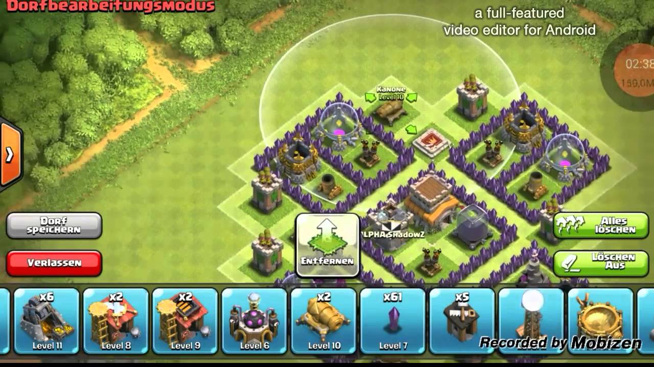 CoC - Th 8 Hybrid Base - YouTube
