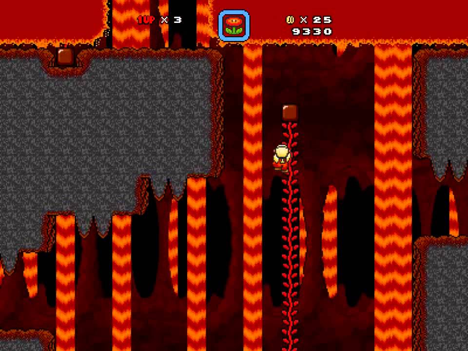 Super Mario Bros. X (SMBX) custom level - Eruptional Channel - YouTube