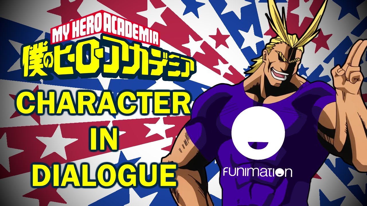 My Hero Academia - Character in Dialogue - YouTube
