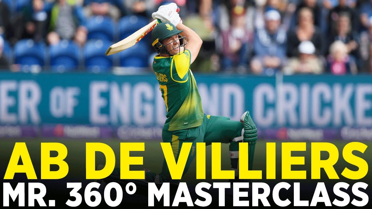 Mr. 360° AB de Villiers ODI Batting Masterclass in Action! | Pakistan vs South Africa | PCB ...