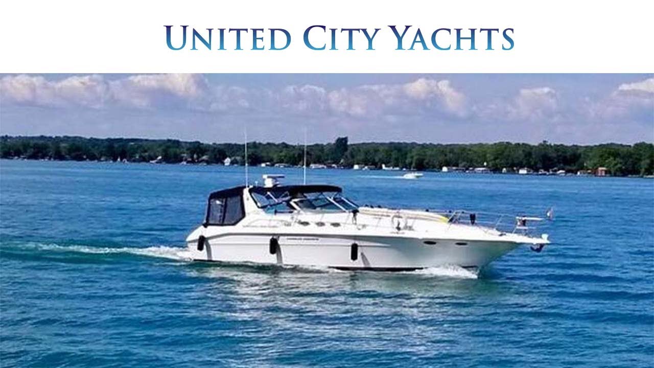 *SOLD* 40' Sea Ray 400 Express Cruiser 1994 - YouTube