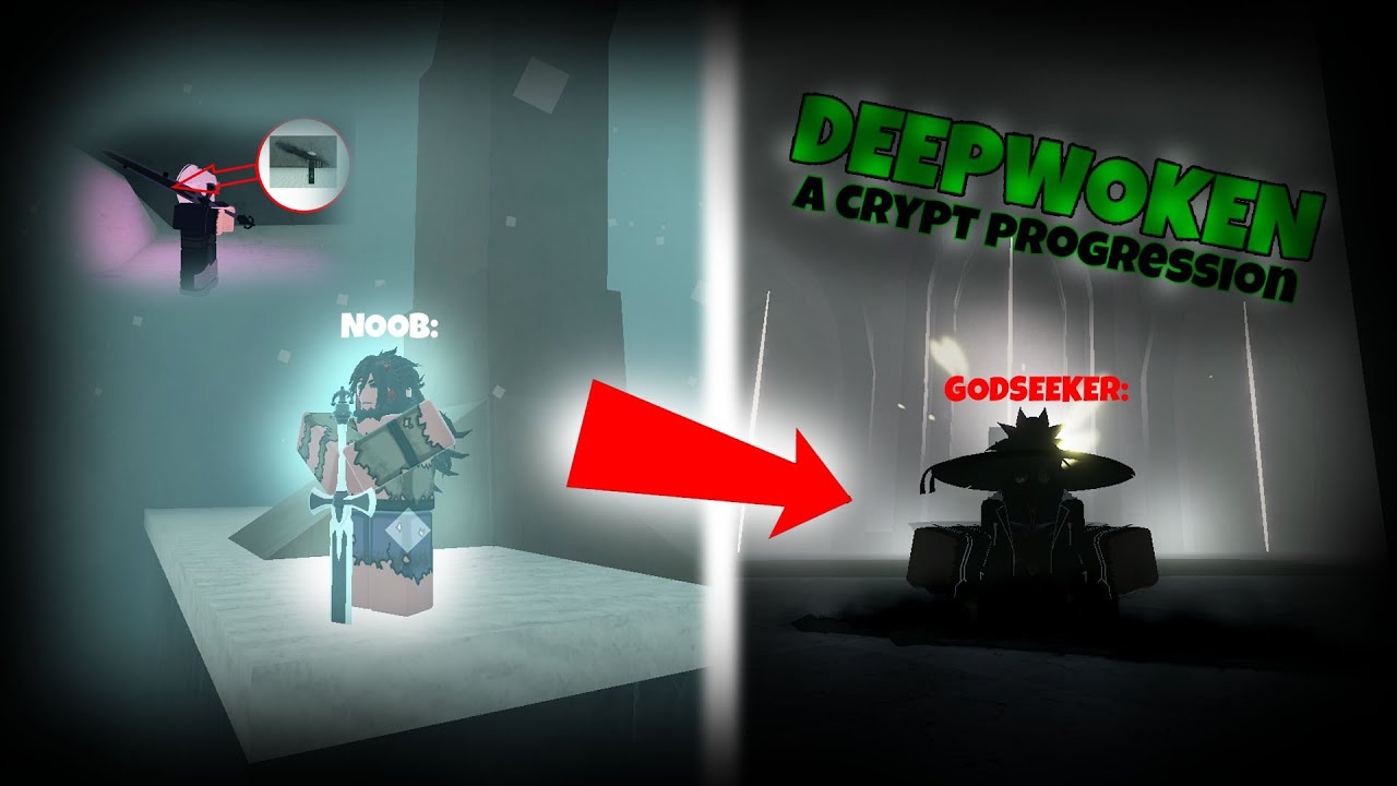 a boosted crypt progression | deepwoken - YouTube