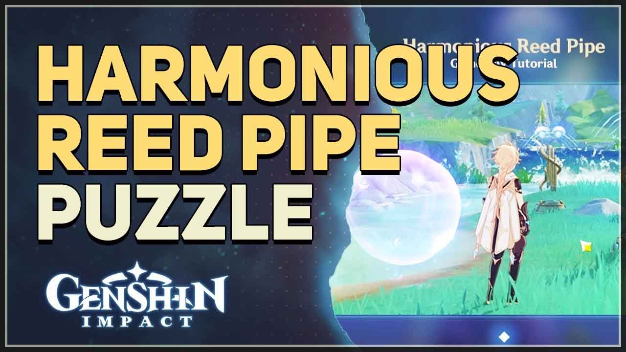 Harmonious Reed Pipe Genshin Impact Puzzle - YouTube
