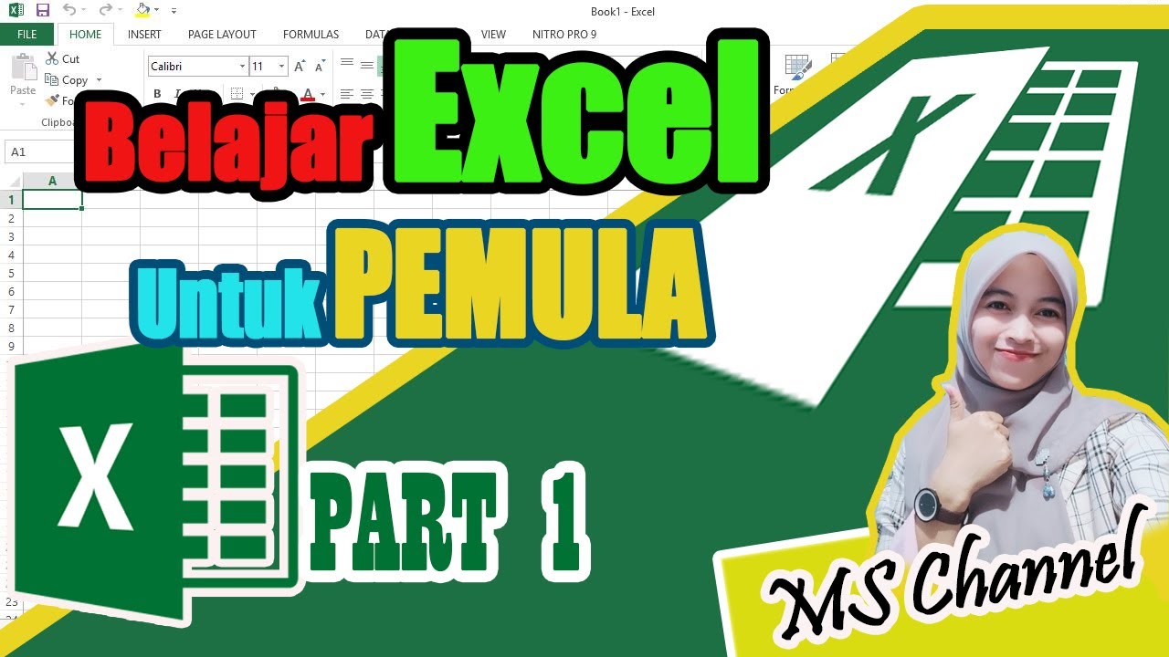 BELAJAR EXCEL UNTUK PEMULA - PART 1 - YouTube