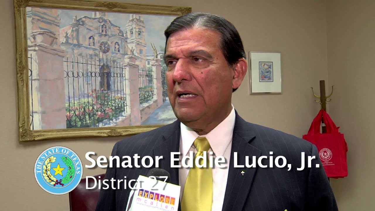 Senator Eddie Lucio Jr. - Hidalgo County New Office - YouTube