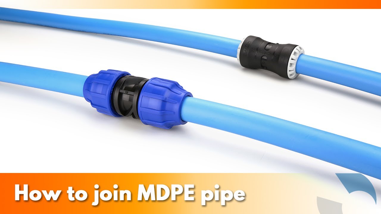 How To Join MDPE Pipe | Pipestock Tutorials - YouTube
