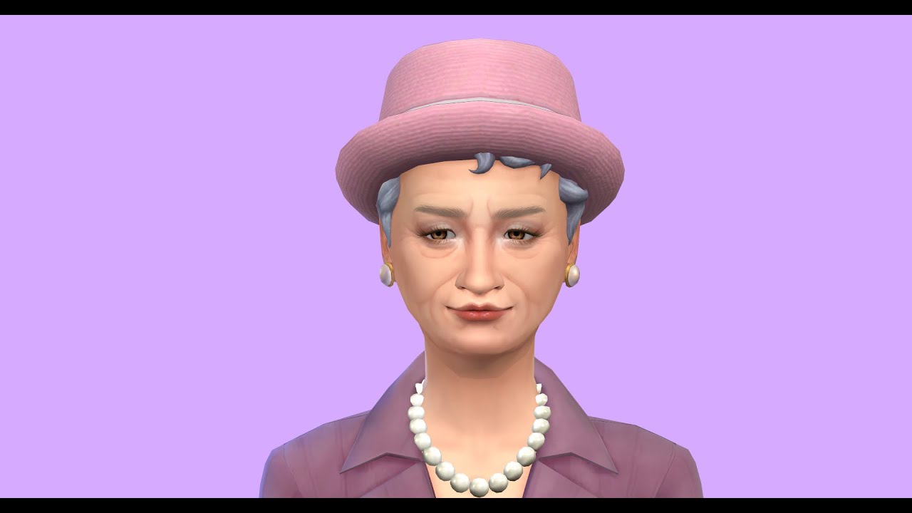 the sims 4 Queen Elizabeth II - YouTube
