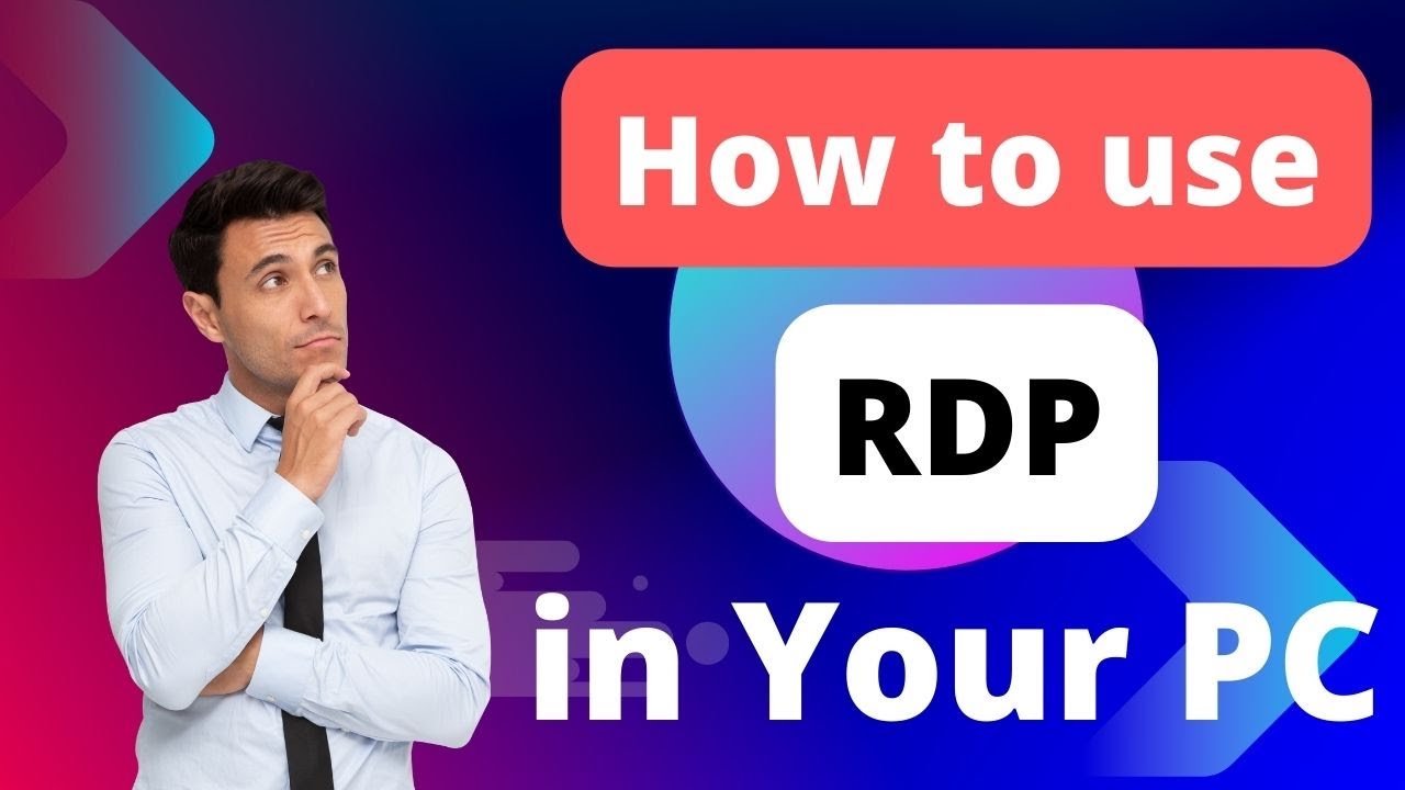 How To Use RDP In Your PC |Tech MN| - YouTube