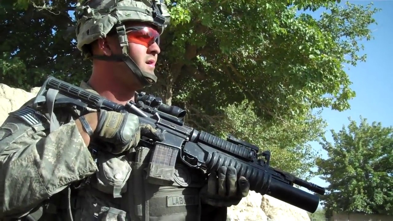 US Army Soldiers react to Near AMBUSH in Zhari District Afghanistan ...