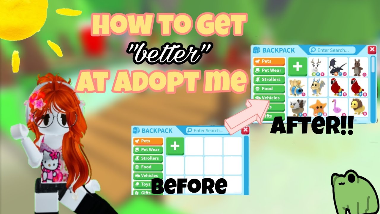 How to UPGRADE your adopt me account and become BETTER and RICH - YouTube