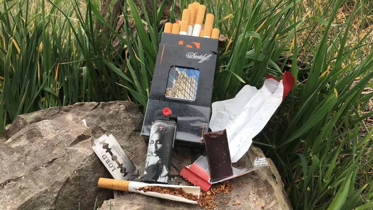 ASMR unboxing new cigarette with very cool packet - YouTube