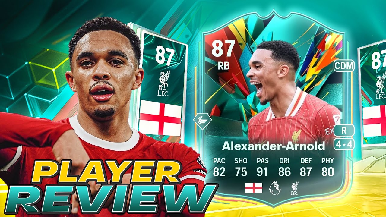 🎯87 TOTAL RUSH TRENT ALEXANDER-ARNOLD PLAYER REVIEW - EA FC 25 ULTIMATE TEAM - YouTube