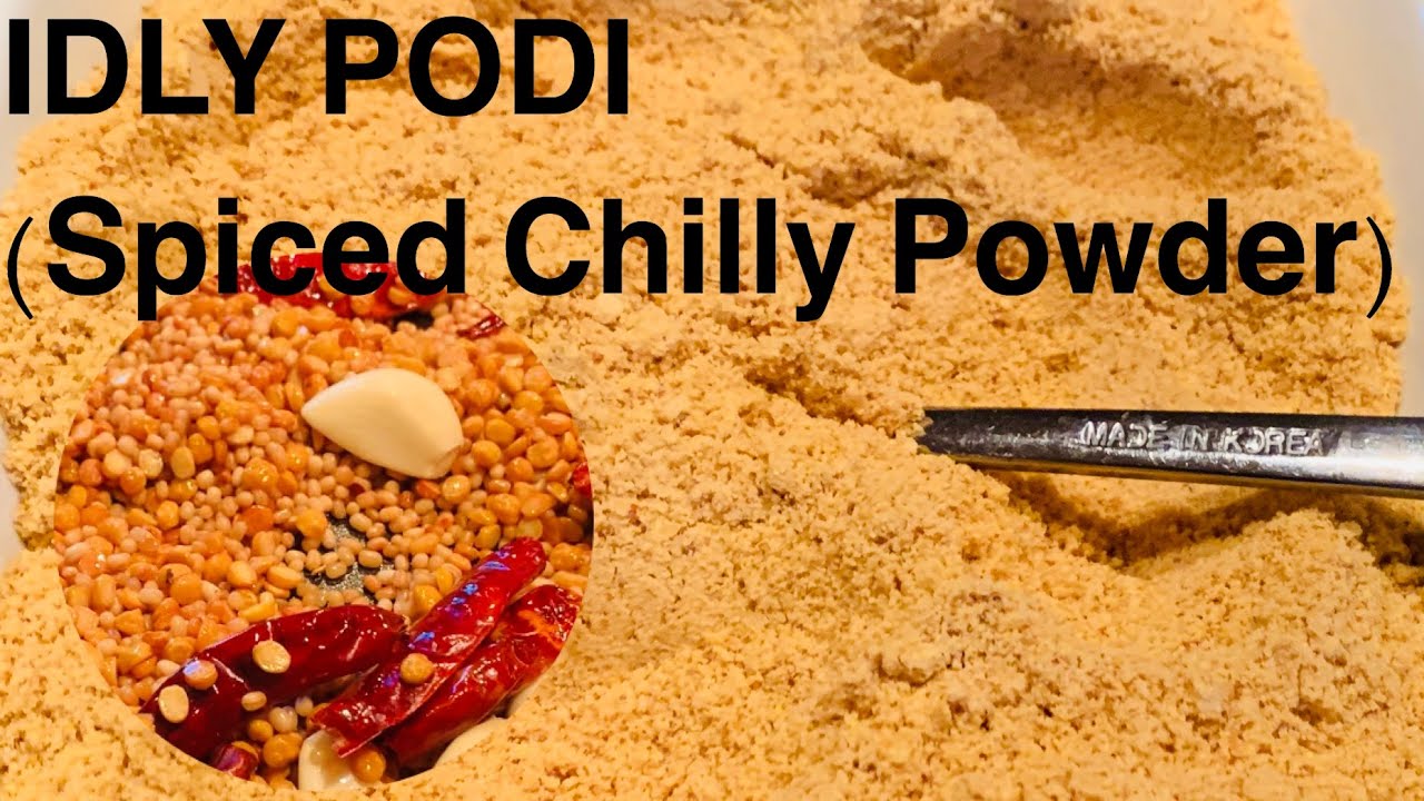 IDLI PODI RECIPE | HOW TO MAKE IDLI PODI | IDLY POWDER RECIPE|MOM’S ...