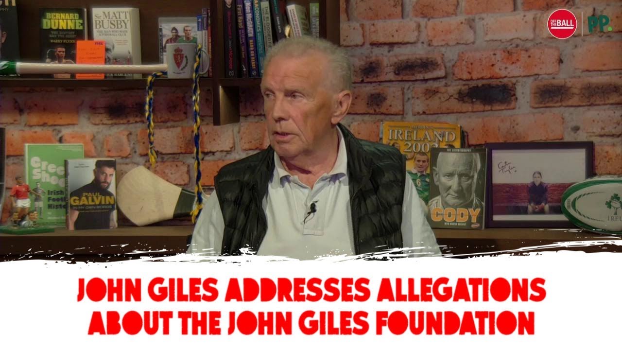 John Giles addresses allegations about the John Giles Foundation - YouTube