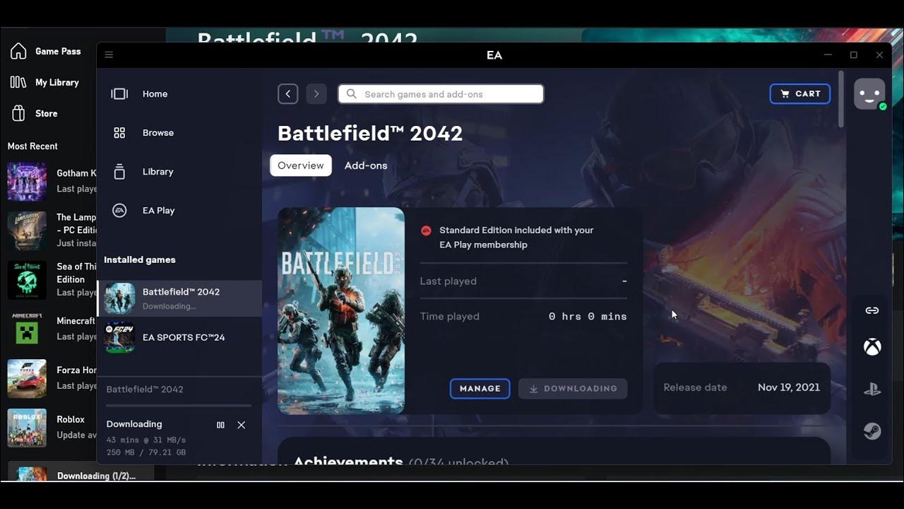 How To Download & Install Battlefield 2042 On PC For Xbox Game Pass Users - YouTube