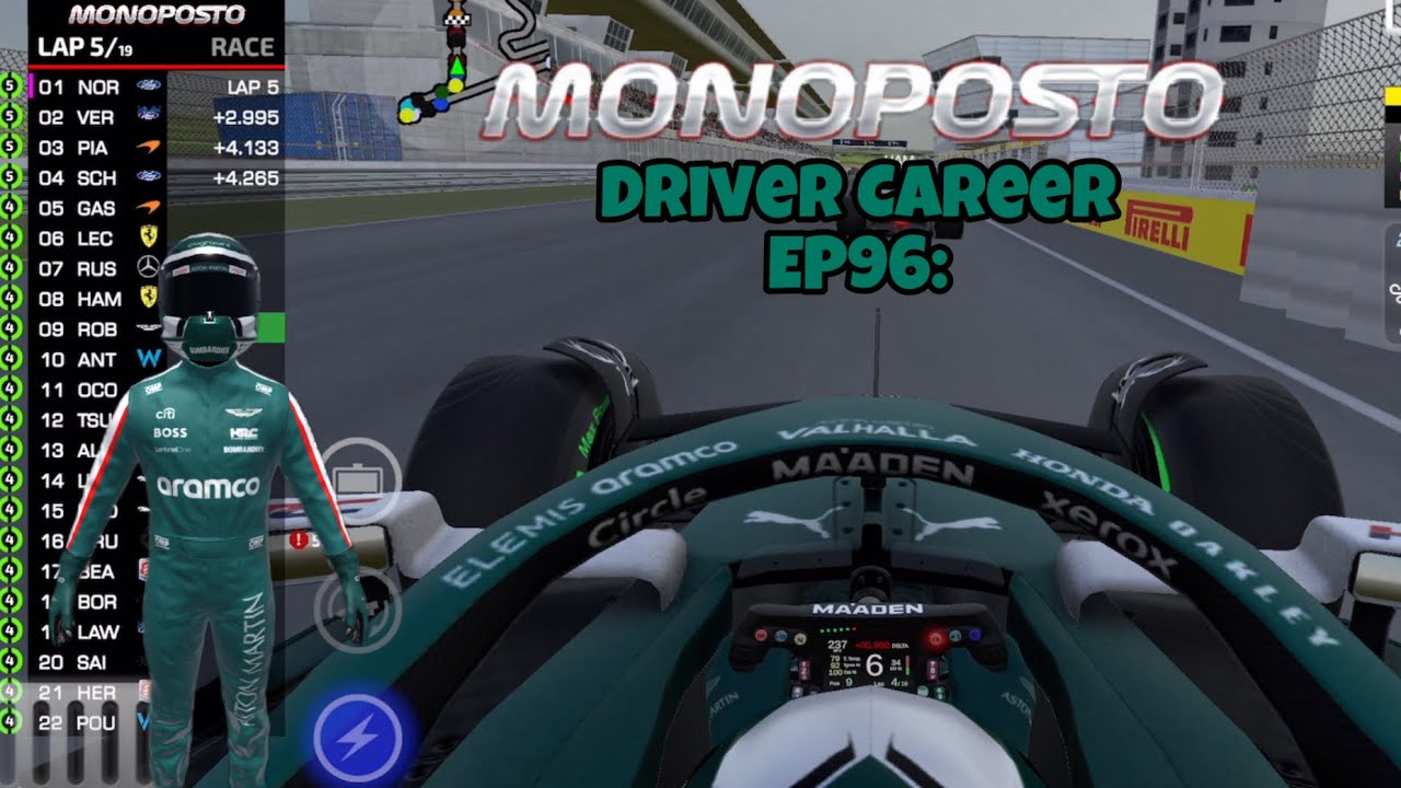 Monoposto Driver Career EP96: MONSOON AT CHINA! - YouTube