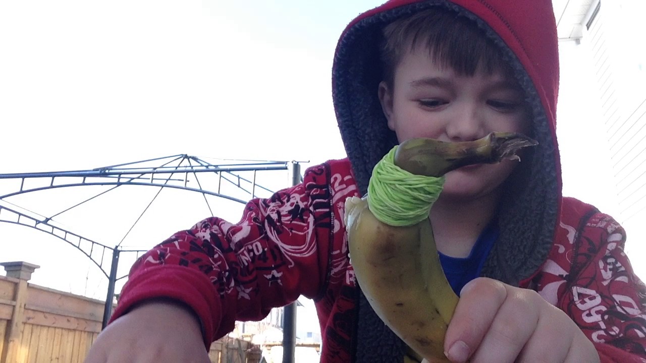Exploding banana - YouTube