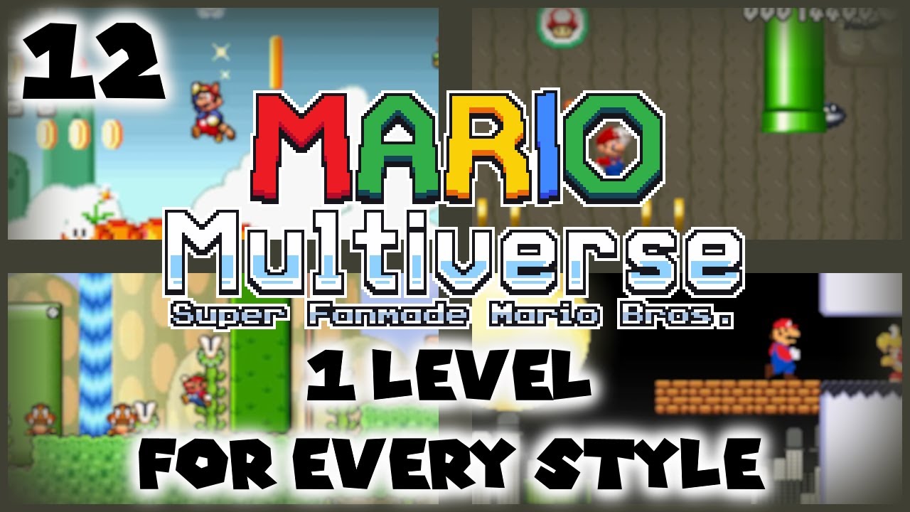 Mario Multiverse: 1 Level For All Styles (12) - YouTube