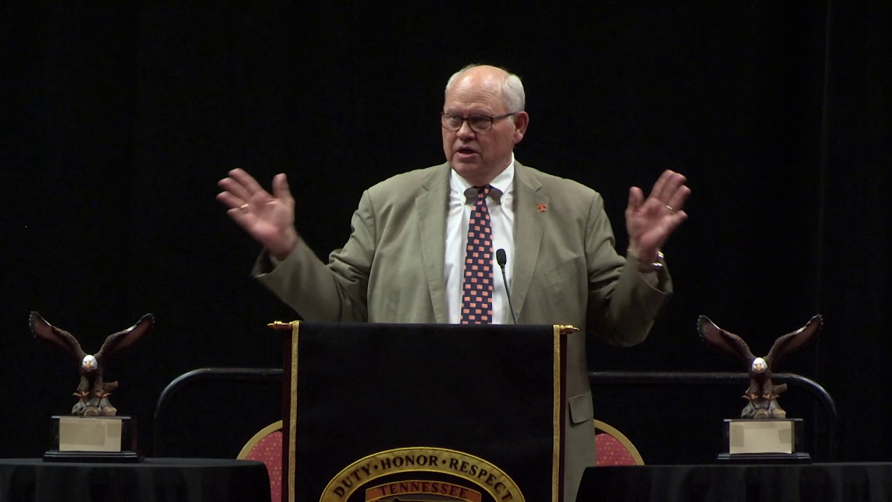 Coach Phillip Fulmer at THP Trooper & Dispatcher of the Year Ceremony ...