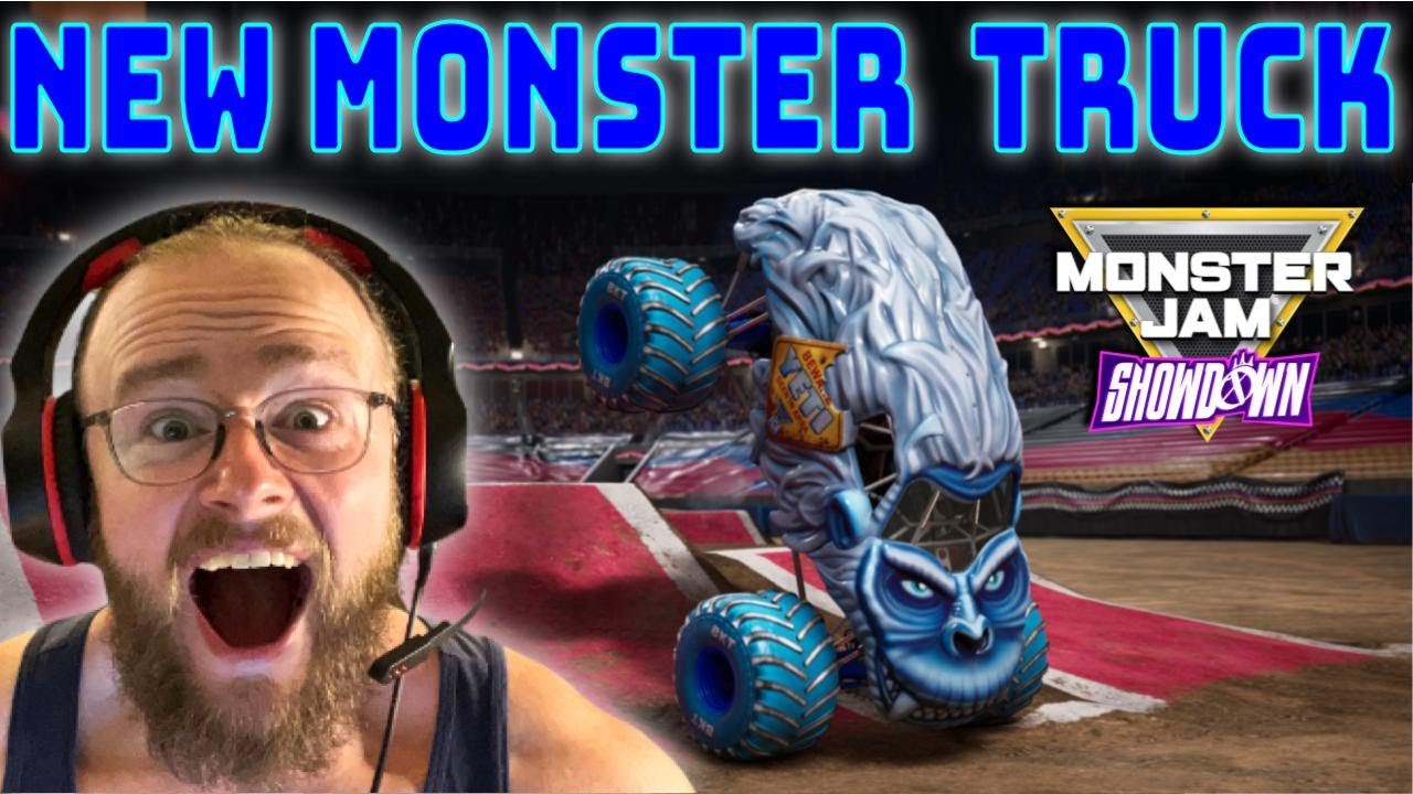 Yeti Monster Truck - New DLC in Monster Jam Showdown - PVV Livestream - YouTube
