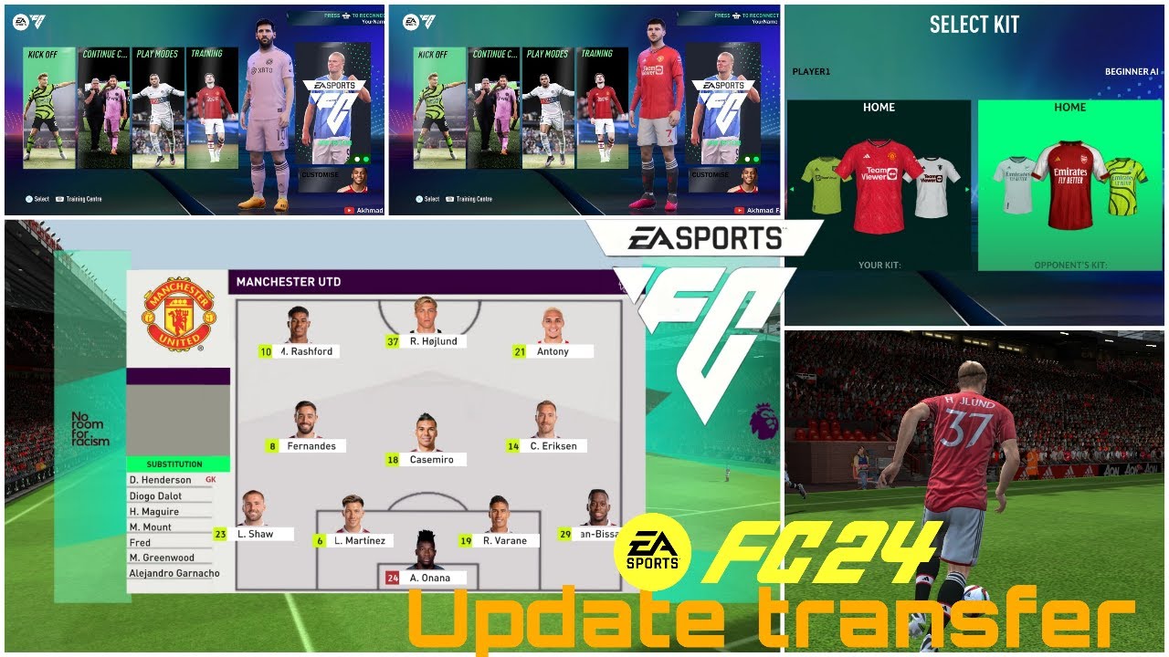Fifa 16 mod Eafc 24 , new best graphic menu ps ( by Laosiji ...