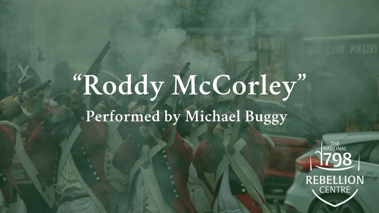 "Roddy McCorley" performed by Michael Buggy - YouTube