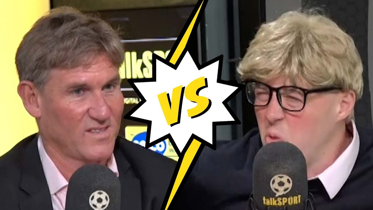 "IT'S LIKE LOOKING IN A MIRROR!" 🤣 Simon Jordan comes face to face with ...