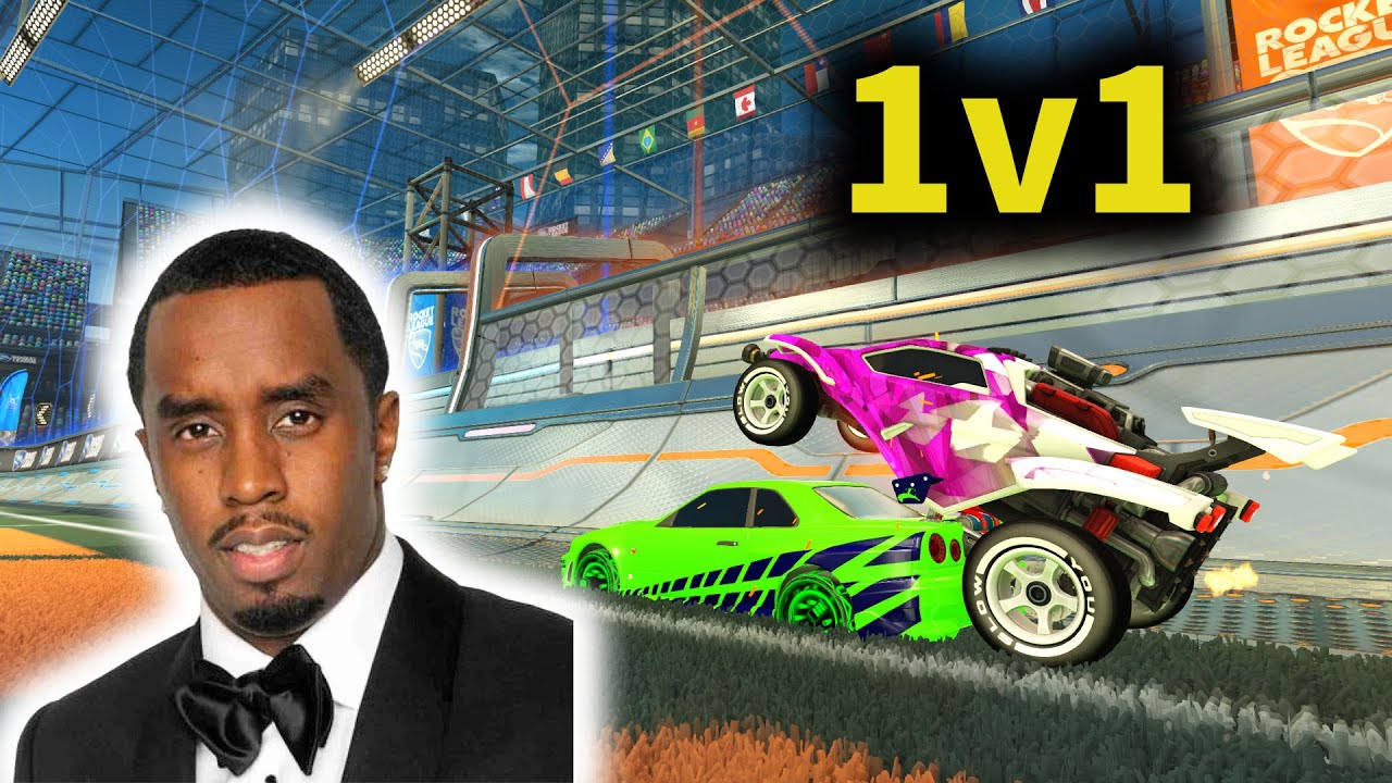 I ran into diddy in rocket league…. - YouTube