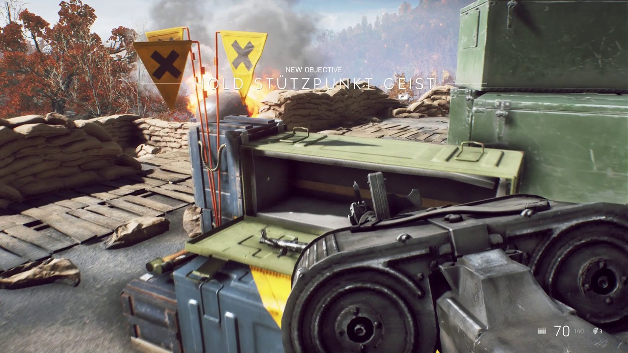 Battlefield V - Tirailleur: Secure Stutzpunkt Geist PS4 Pro Deme Cisse ...