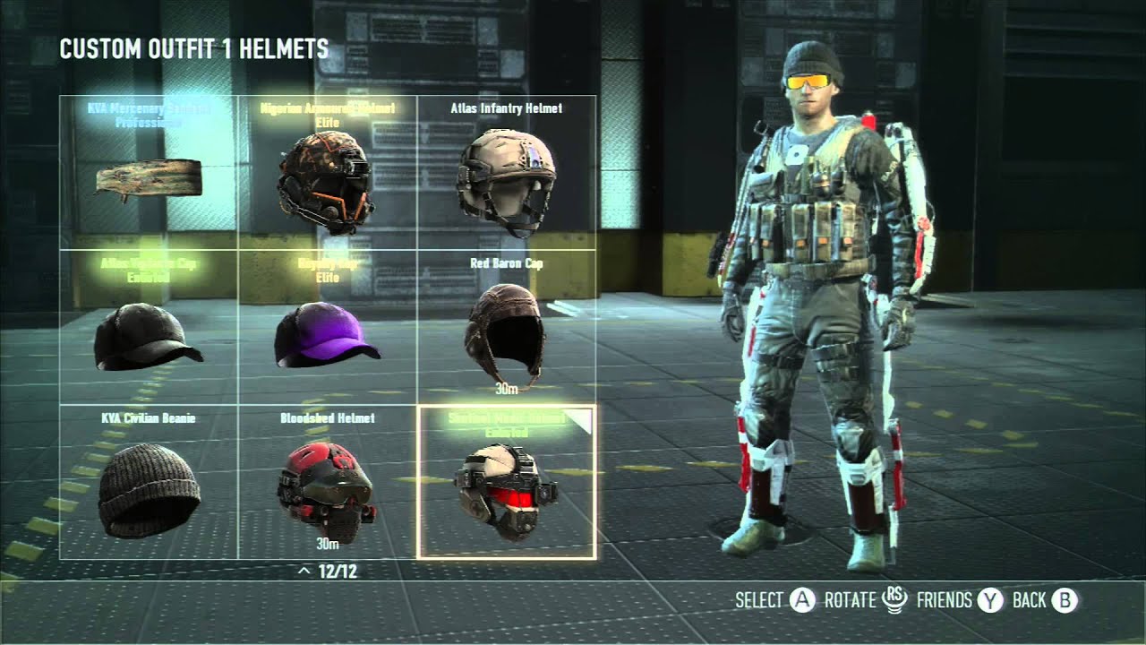 Call of Duty Advanced Warfare - Gear from Supply Drops So Far! - YouTube