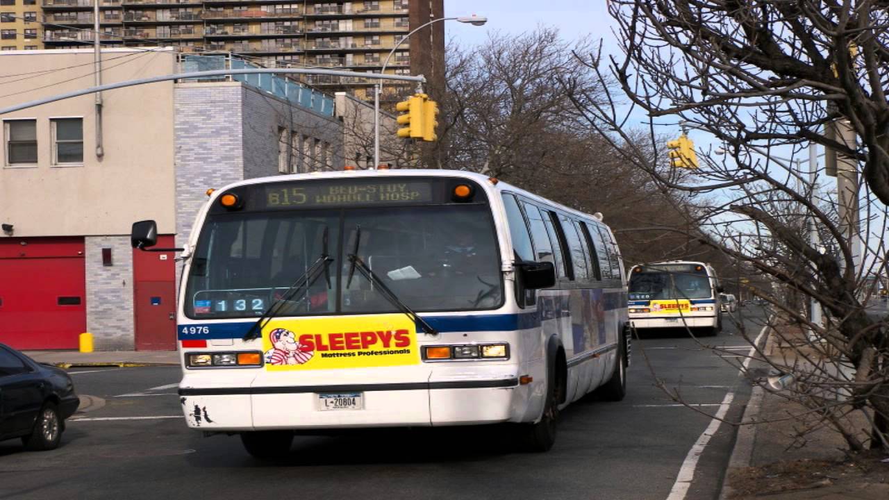 MTA New York City Bus 1998 NovaBus RTS-06 4976 [ Audio Recording ...
