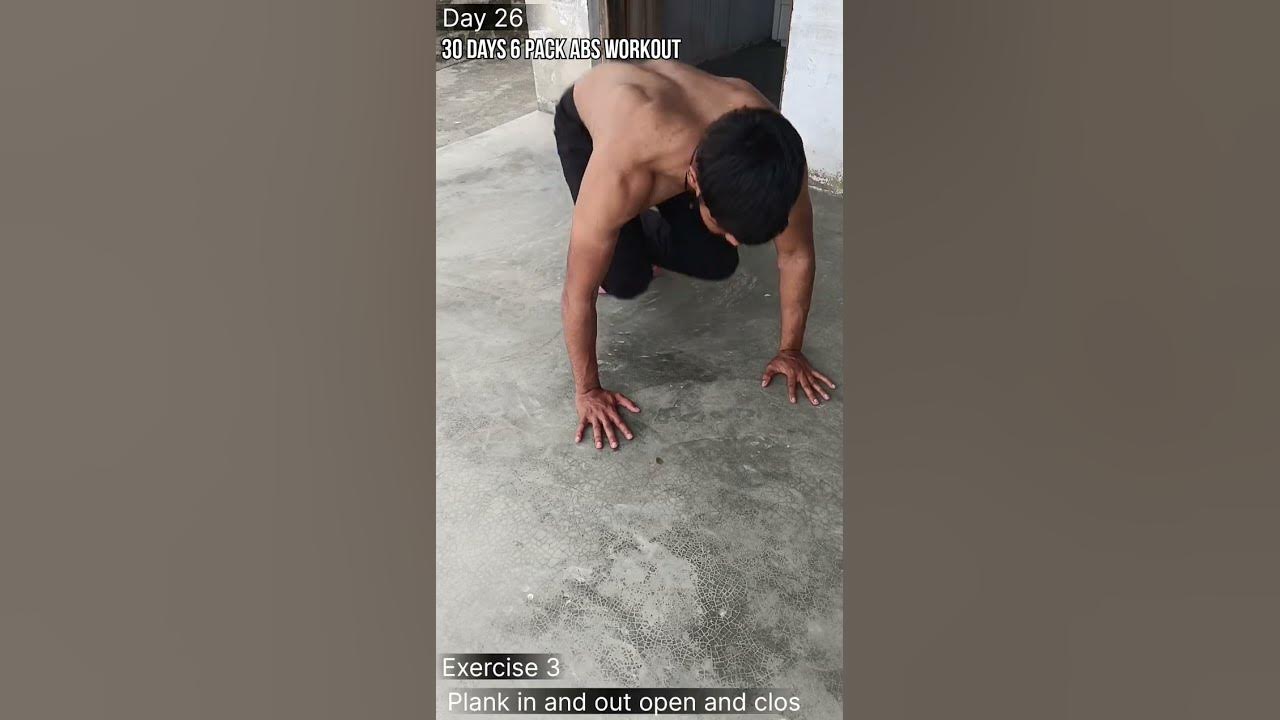 Day 26 (30 days 6 pack abs workout) #shorts #abs #trending #viral #fitness #trendingshorts # ...