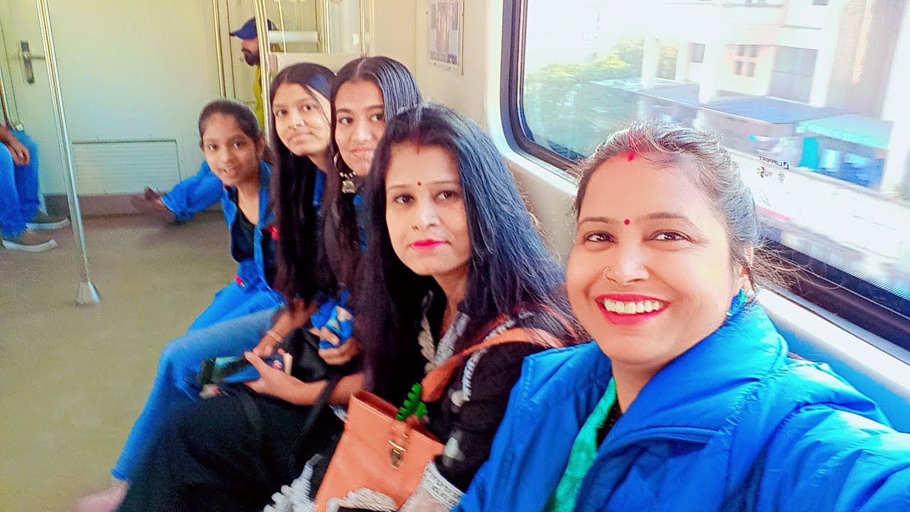 My Metro Journey 🚄😁 - YouTube