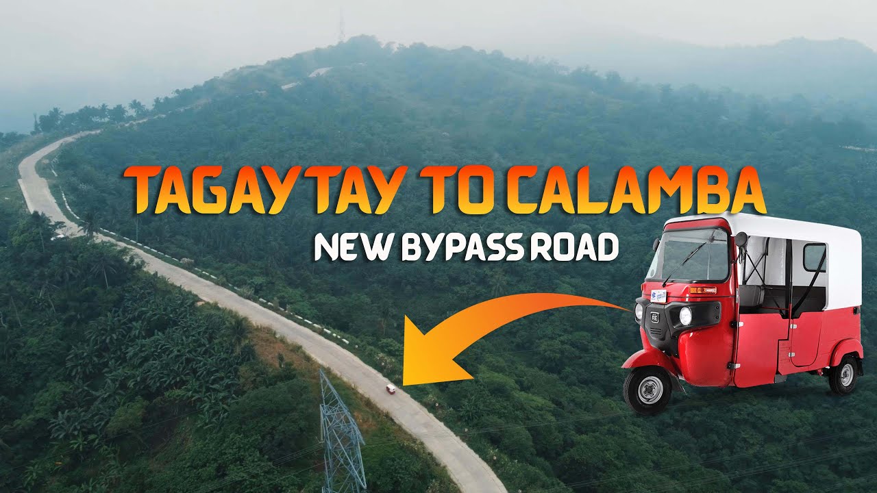 Scenic view of Tagaytay to Calamba bypass road | Bajaj Re Special ...