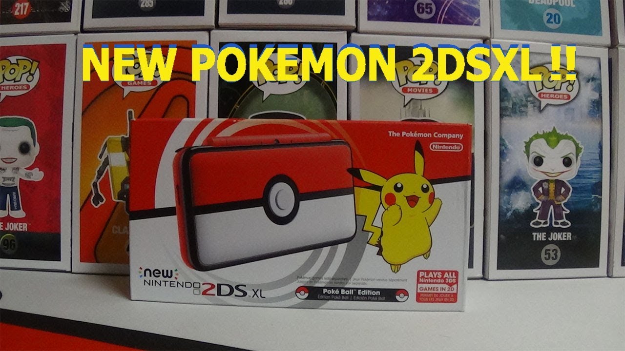 NEW POKEMON 2DS XL OPENING AND REVIEW!!! - YouTube
