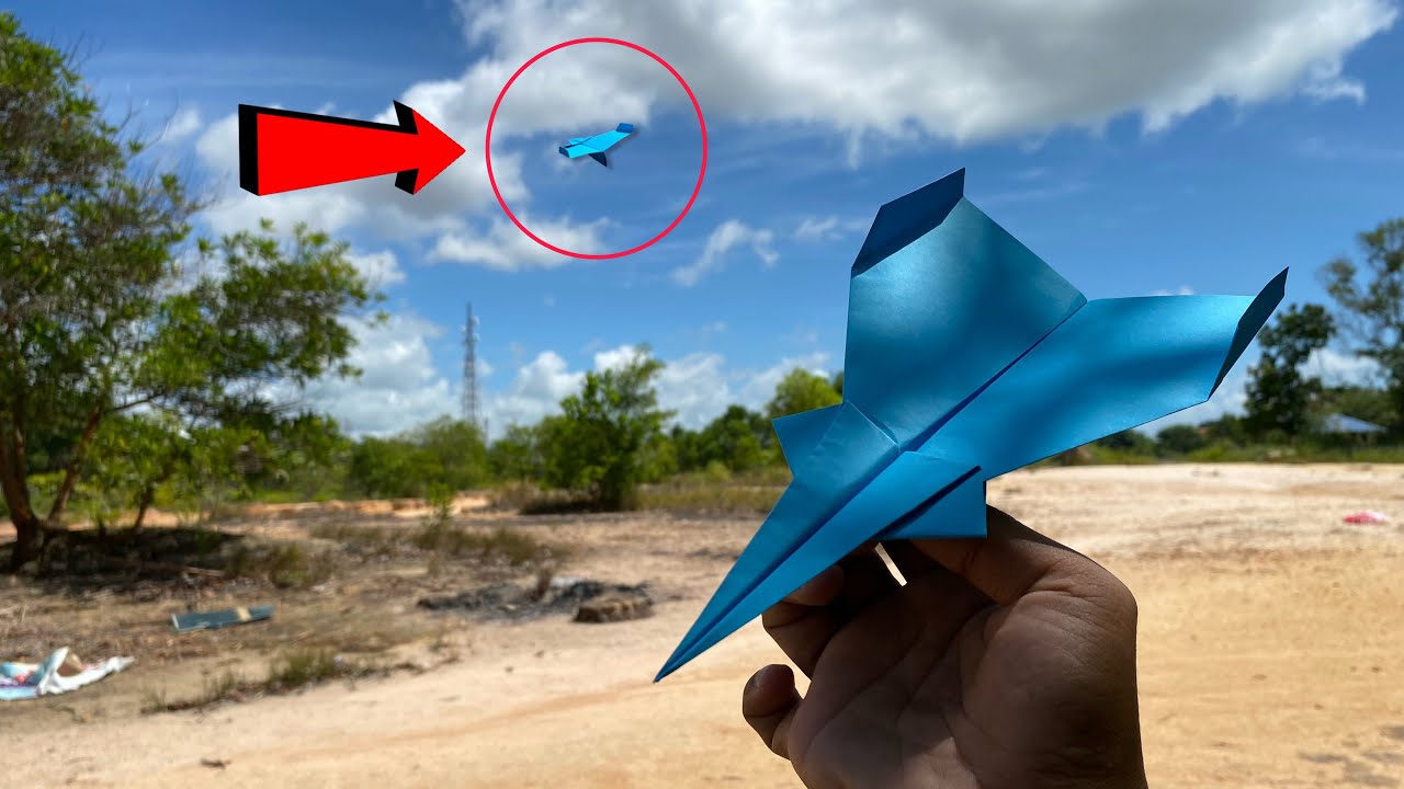 How To Make a Paper JET Airplane Origami - YouTube