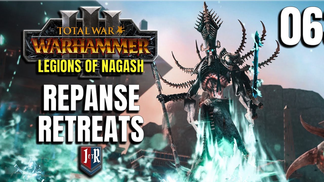 REPANSE RETREATS - Legions of Nagash Mod - Total War: Warhammer 3 - Ep ...