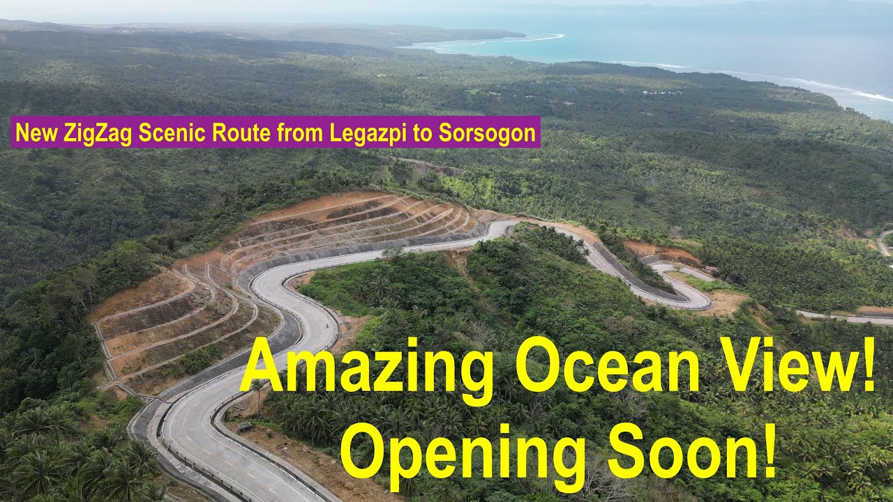 New ZigZag Scenic Route from Legazpi to Sorsogon via Osiao...Amazing ...